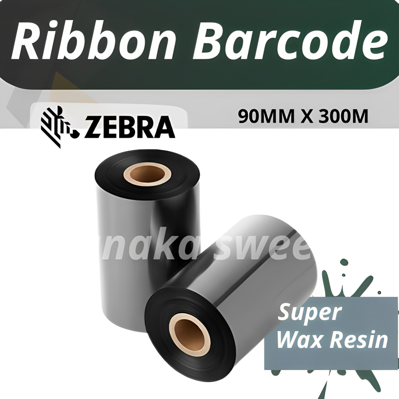 Jual Ribbon Premium Wax 90mm X 300m Core 1 Inchi ( Face Out ) / Pita ...