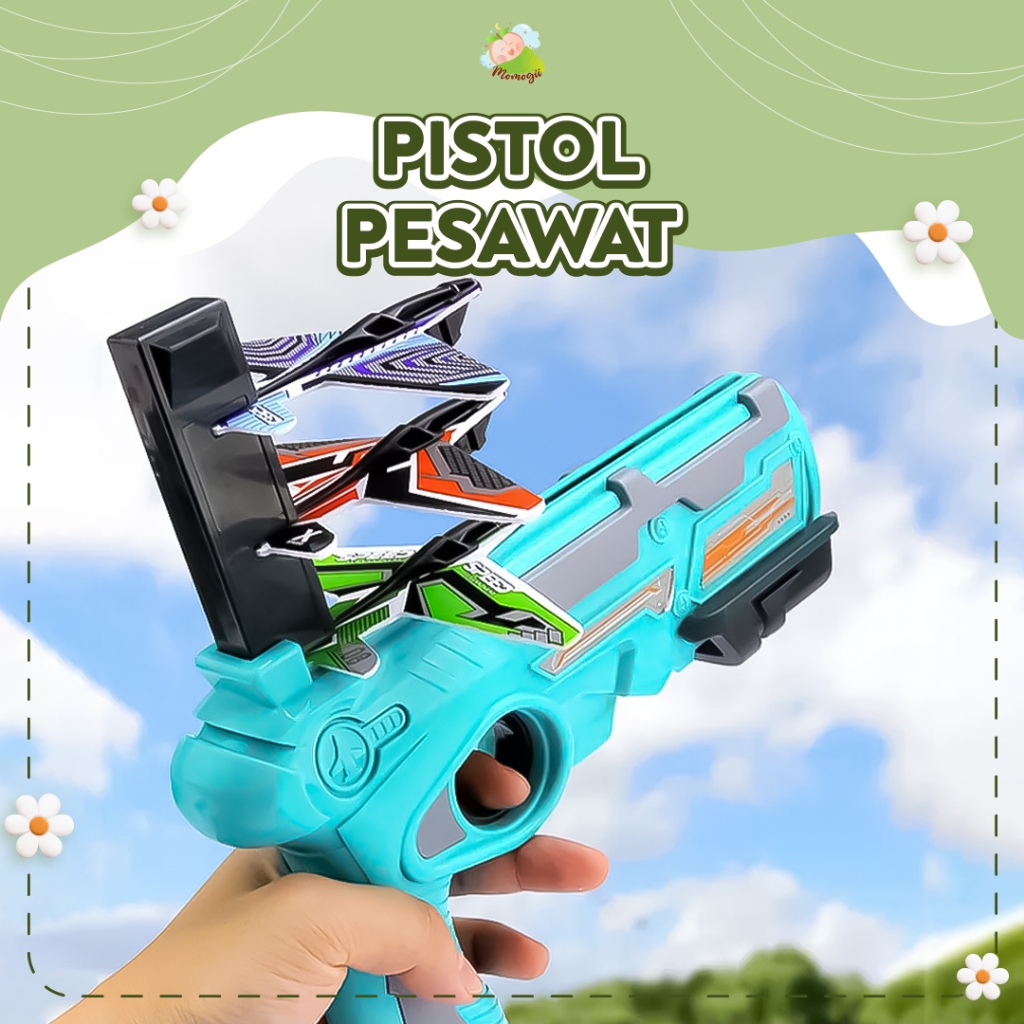 Jual MOMOGII Mainan Anak Pistol Tembak Tembakan Pesawat Terbang Air ...