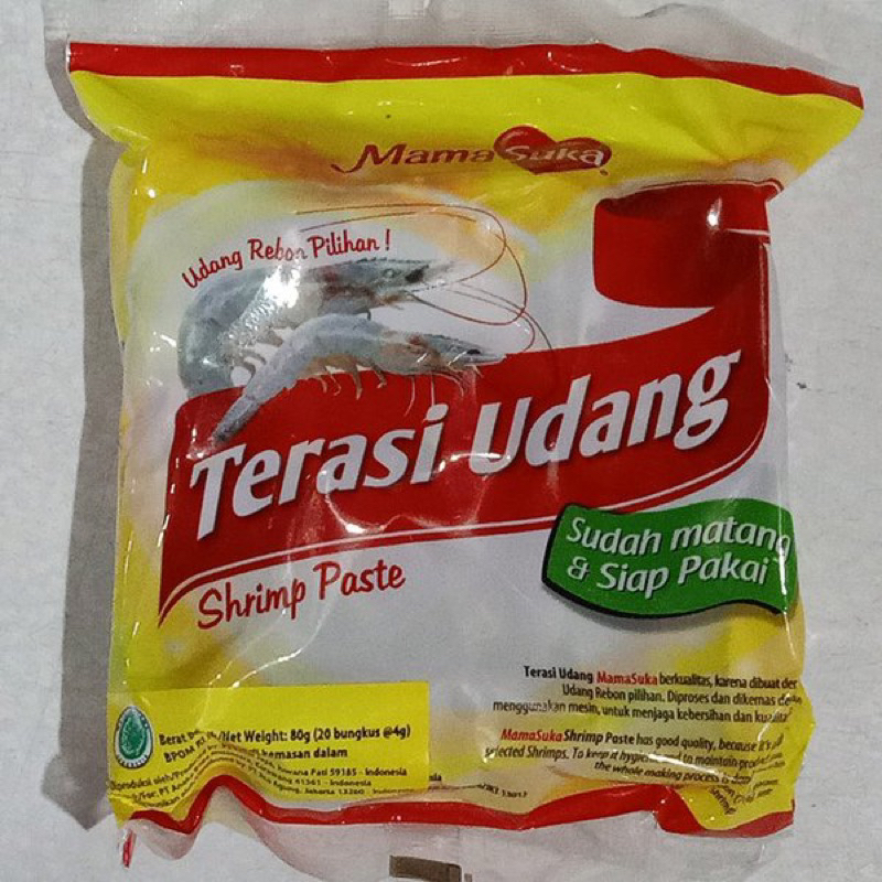 Jual Terasi Udang Mama Suka 1 pack [ 4gr] | MAMASUKA | Terasi Udang ...