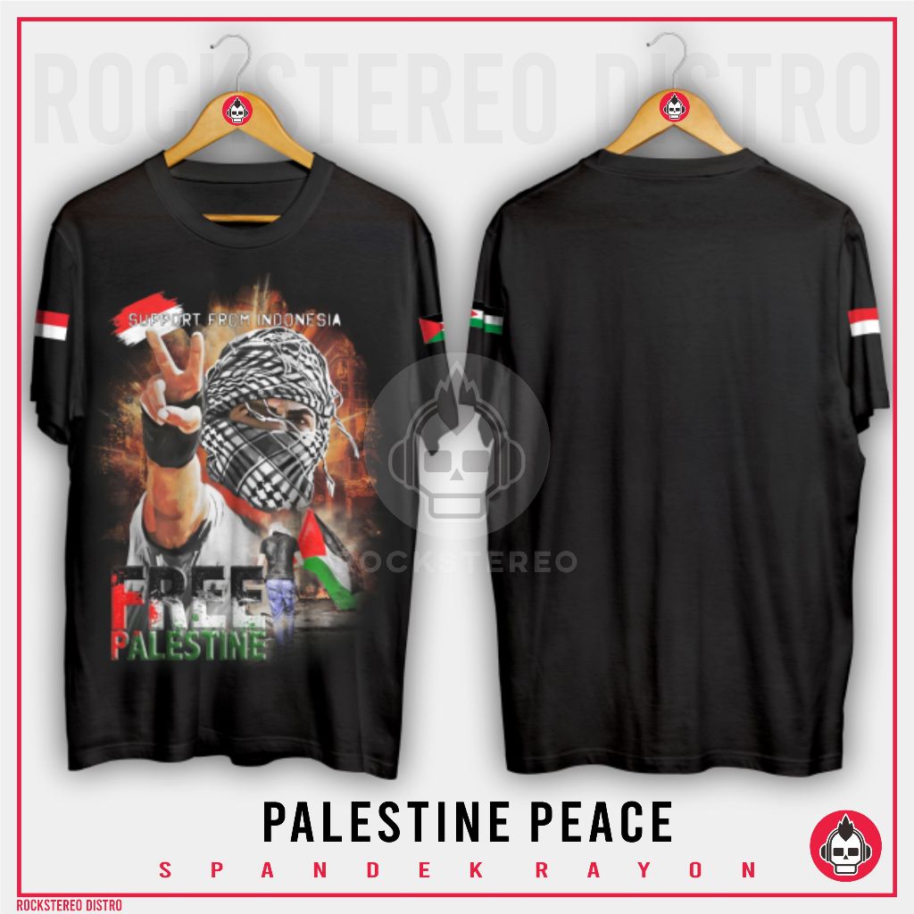 Jual KAOS PALESTINA -[ KUMPULAN KAOS/ FREE / GAZA / HAMAS / PRAY / Al ...
