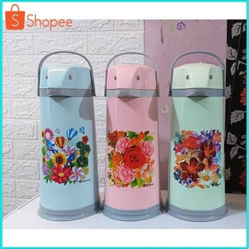 Jual PUSAT TERMOS - termos pencet air panas kapasitas 2.5 liter body ...