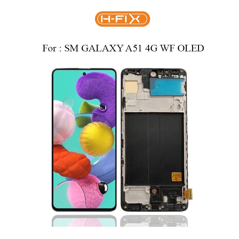 Jual HFIX - Lcd Samsung Galaxy A51 4G Oled With Frame Fullset ...