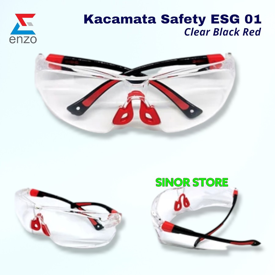 Jual Kacamata Safety Fashion APD Glasses ENZO ESG 01 | Shopee Indonesia