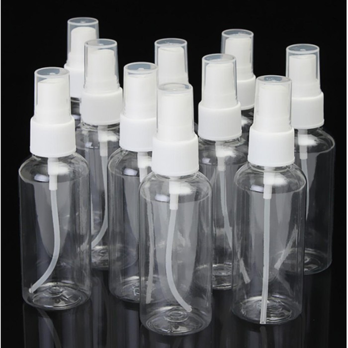 Jual Botol Spray 100ml Bening PET / Botol Hand sanitizer / Botol Spray ...