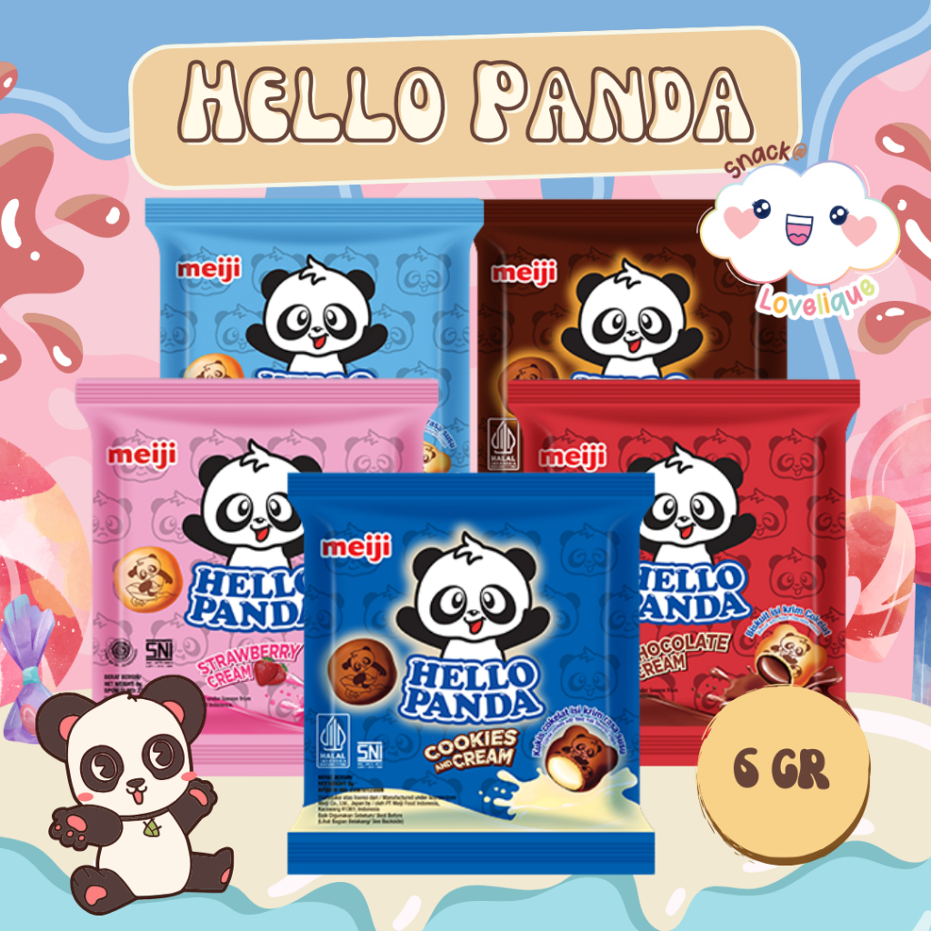 Jual Hello Panda Renceng isi 10pcs x 6gr All Variant | Shopee Indonesia
