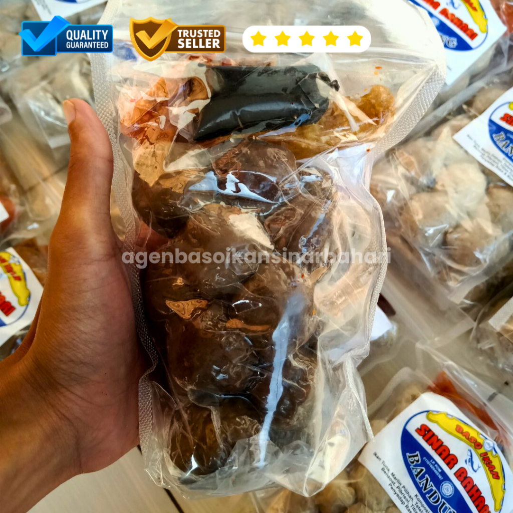 Jual BAKSO / BASO IKAN SINAR BAHARI BANDUNG Kemasan Besar + Bumbu ...