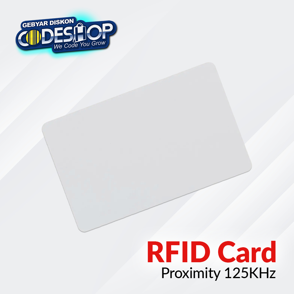 Jual RFID Card 125KHz Proximity ECO Smartcard Contactless Kartu PVC ...