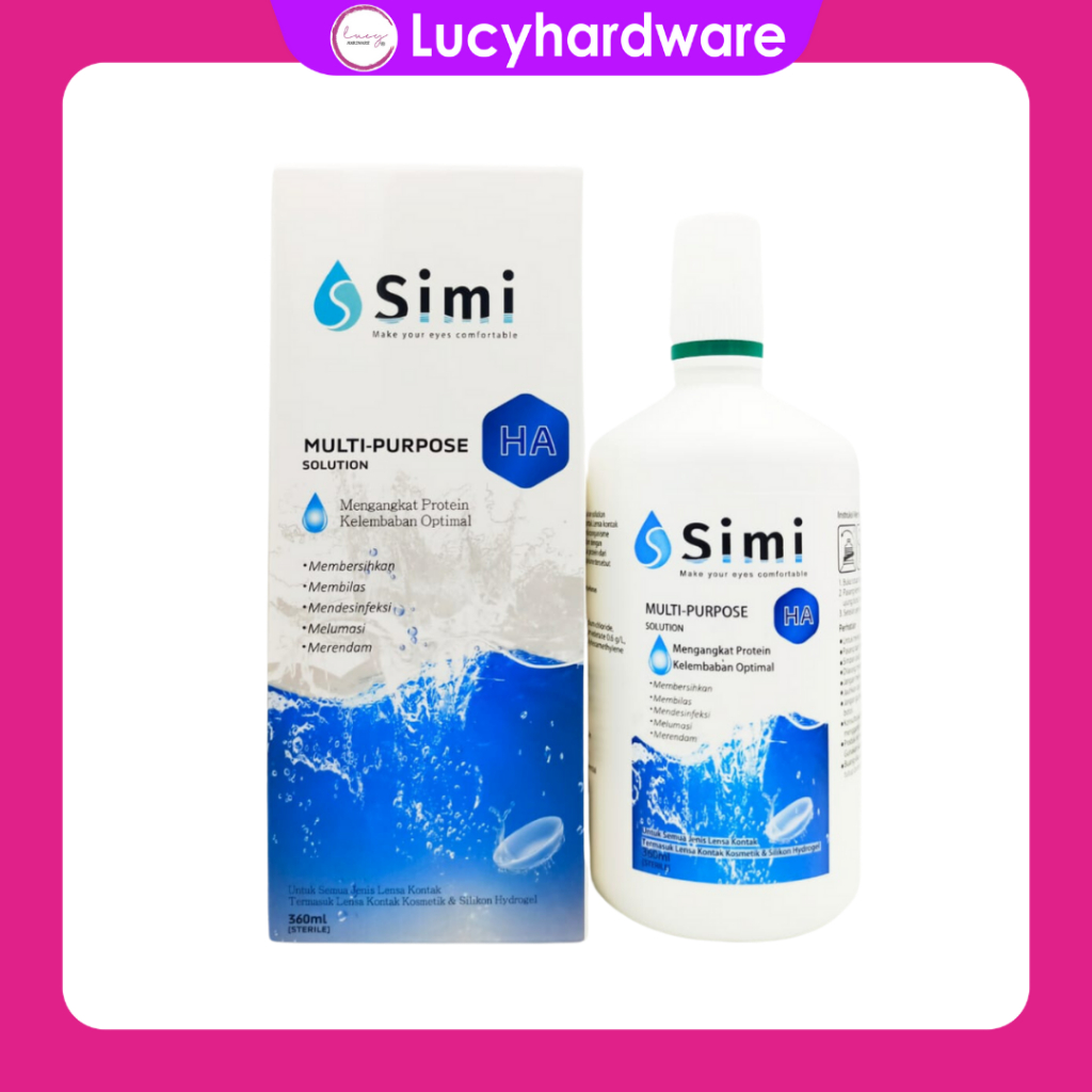 Jual Simi 100ml Air Softlens Solution | Shopee Indonesia