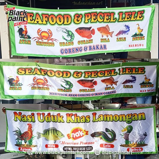 Jual CETAK SPANDUK PECEL LELE / SPANDUK JUALAN DAGANGAN WIRAUSAHA ...