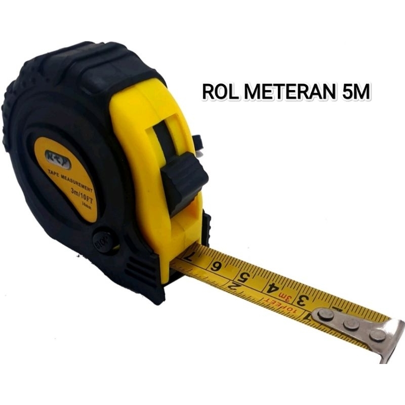 Jual ROL METERAN 5M dan 3M | Shopee Indonesia