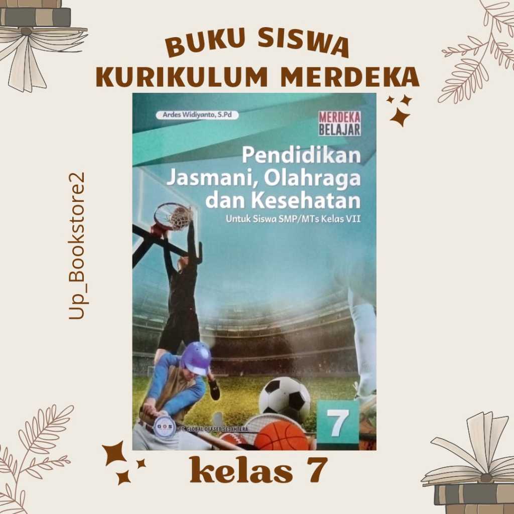 Jual BUKU SISWA PJOK KELAS 7 KURIKULUM PENGGERAK-MERDEKA SMP/MTS PENERBIT : GOS | Shopee Indonesia