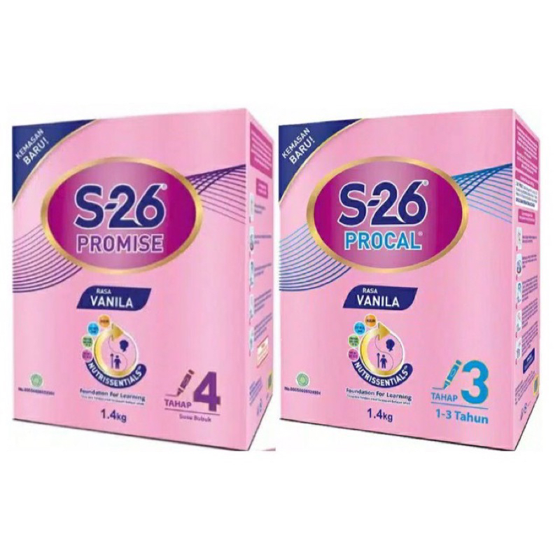 Jual S26 S-26 Tahap 3 Procal dan Tahap 4 Promise 400gr 700gr 1400gr 1.4 ...