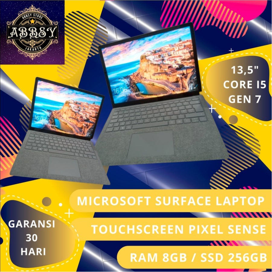 Jual Microsoft surface laptop/laptop 3/book 2/probook core i5 gen 6/7/8 ...