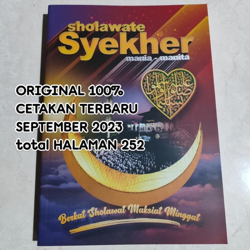 Jual ASLI Sholawate Syekher mania-manita berkat sholawat maksiat ...