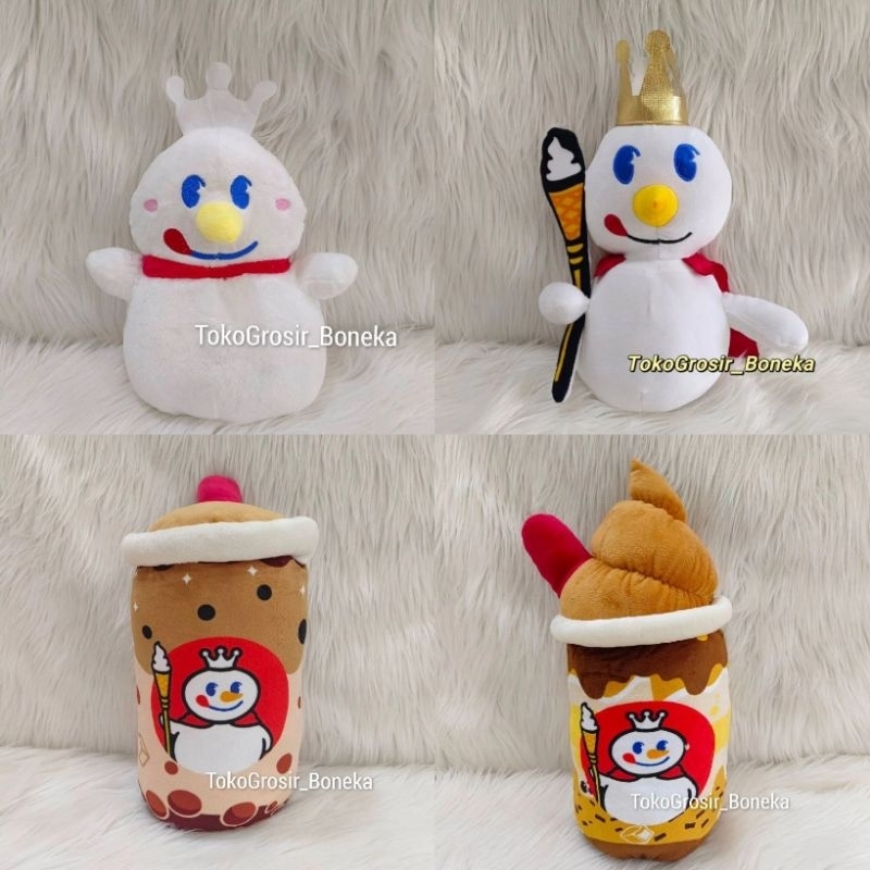 Jual Boneka Viral Tiktok Boba Maskot Mixue Lampu LED Snow King Ice ...
