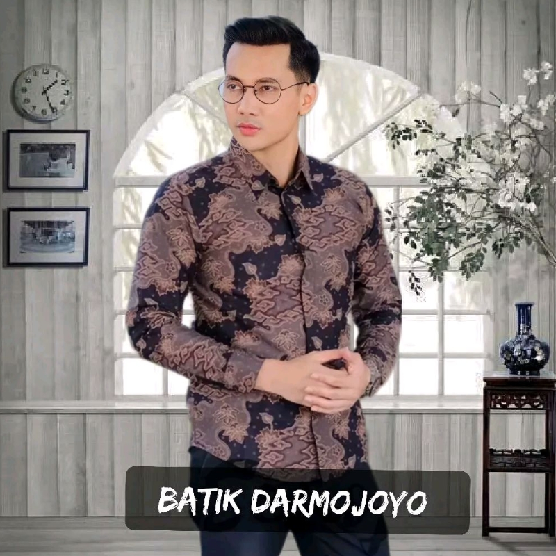 Jual Batik Darmojoyo Motif Akatsuki Original Bahan Premium Slimfit ...
