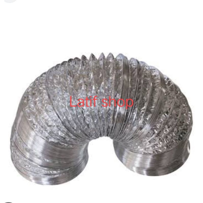 Jual Flexible Ducting 4 inchi / Pipa Exhaust , AC 4 in/pipa aluminium ...
