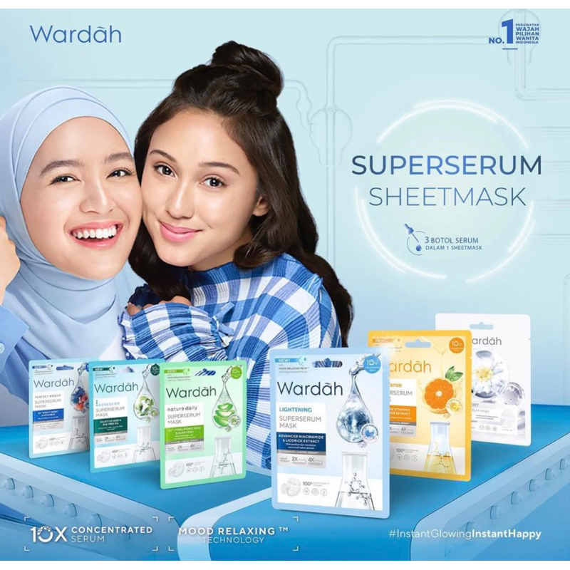 Jual Wardah Superserum Sheet Mask | Shopee Indonesia