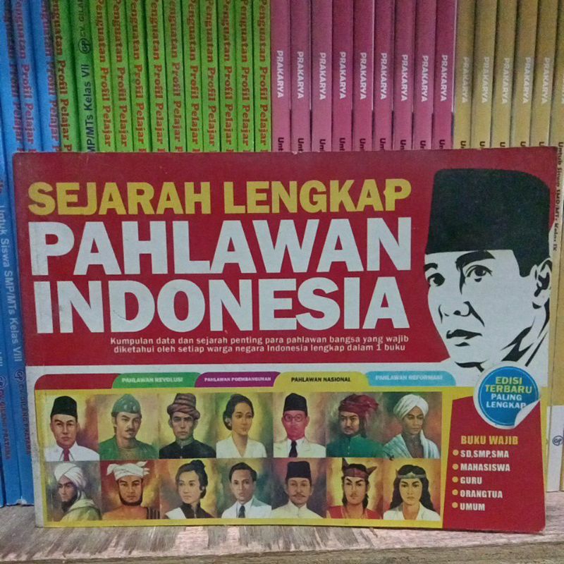 Jual Buku Sejarah lengkap pahlawan Indonesia | Shopee Indonesia