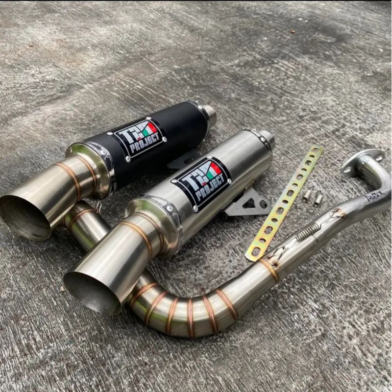 Jual knalpot samlong TZM inlet 38 knalpot cobra vario nmax mio beat ...