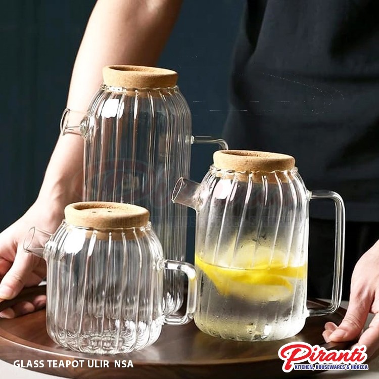 Jual Teko Kaca Teh Pitcher Borosilicate Glass NSA | Shopee Indonesia