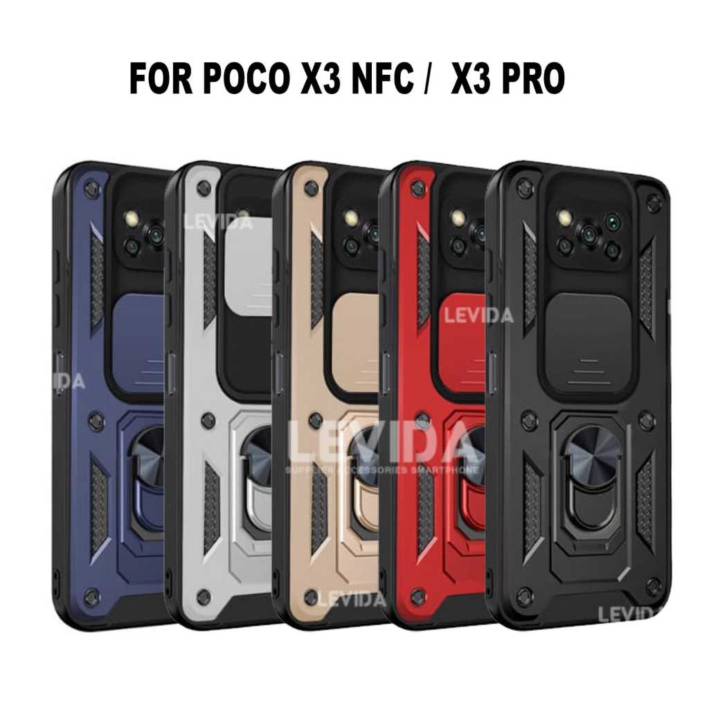 Jual Poco X3 Nfc Poco X3 Pro Case Armor Slide Transformer Slide Kamera Protection Poco X3 Nfc ...