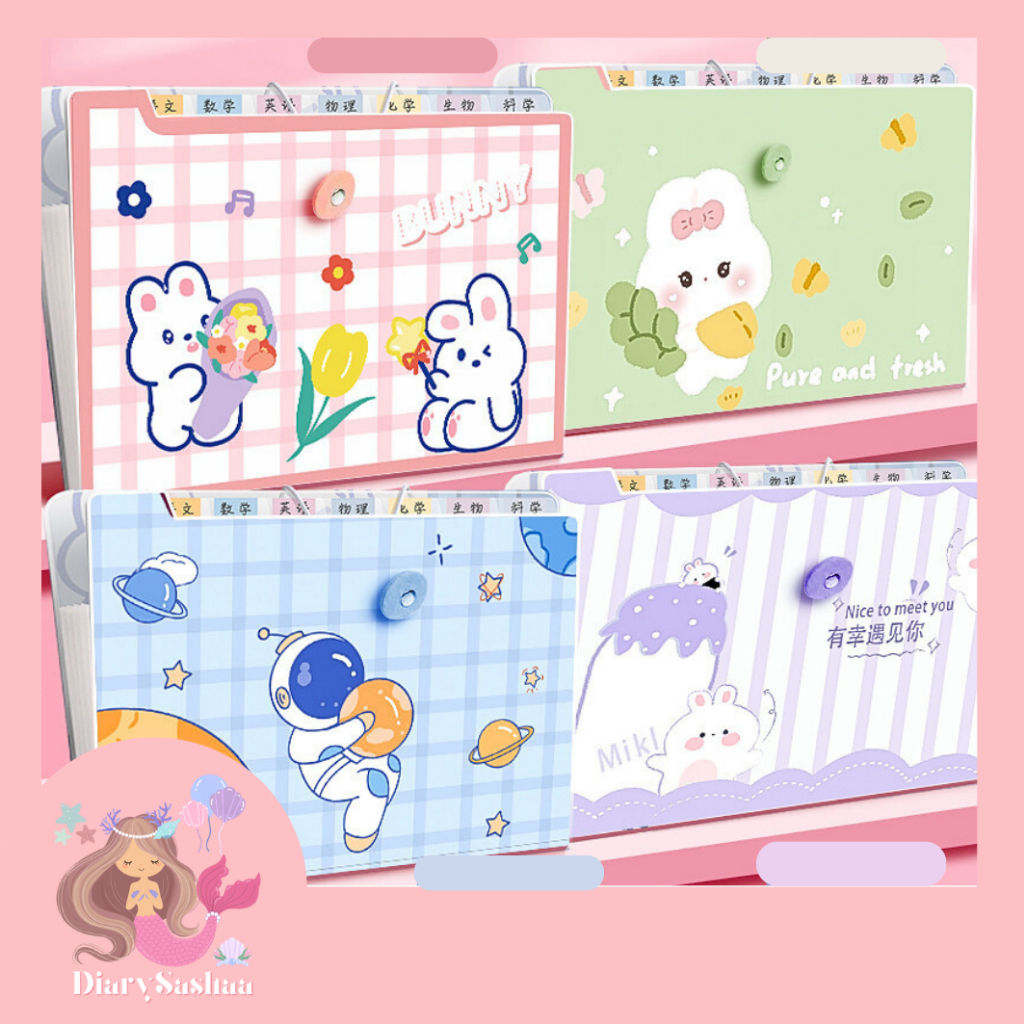 Jual Diarysashaa~File Organizer Penyimpanan Berkas Tempat Kertas Ujian ...