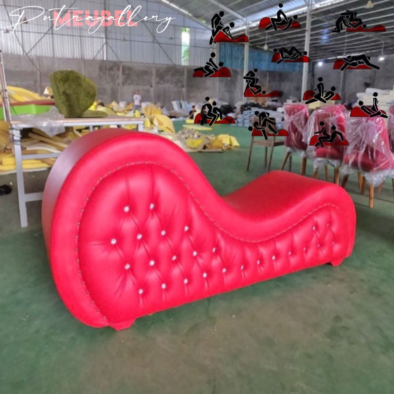 Jual Kursi Sofa Tantra Kamasutra Pasutri - Merah Oscar | Shopee Indonesia