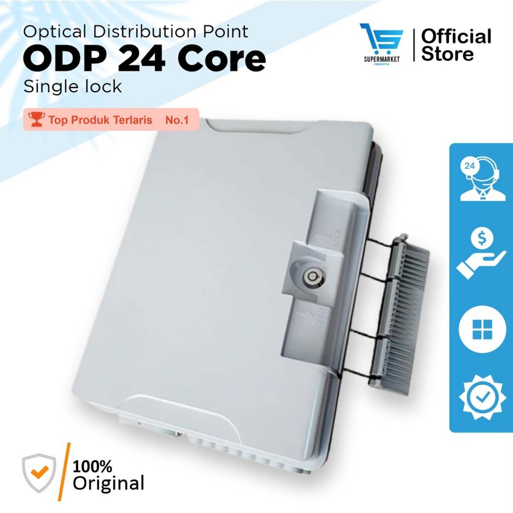 Jual ODP 24 Core SC UPC ODP Tiang ODP Pole Fiber Optik 24C | Shopee ...