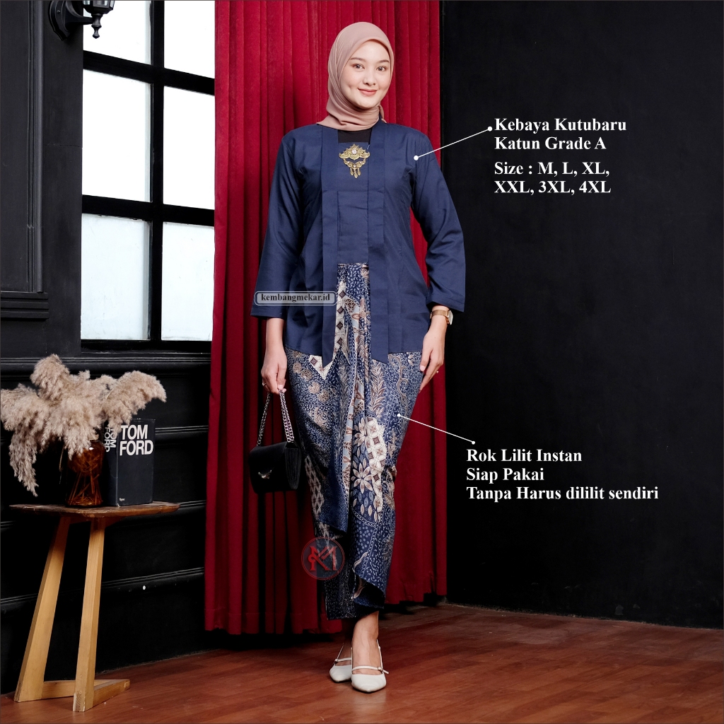 Jual Setelan Kebaya Rok Lilit / Bawahan Rok Lilit / Rok Kondangan ...