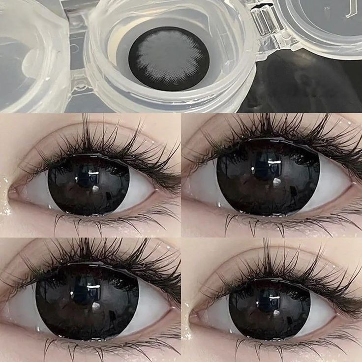 Jual J30 Softlens Premium Hitam Pekat 15 MM Mata Barbie Big Eyes Normal ...