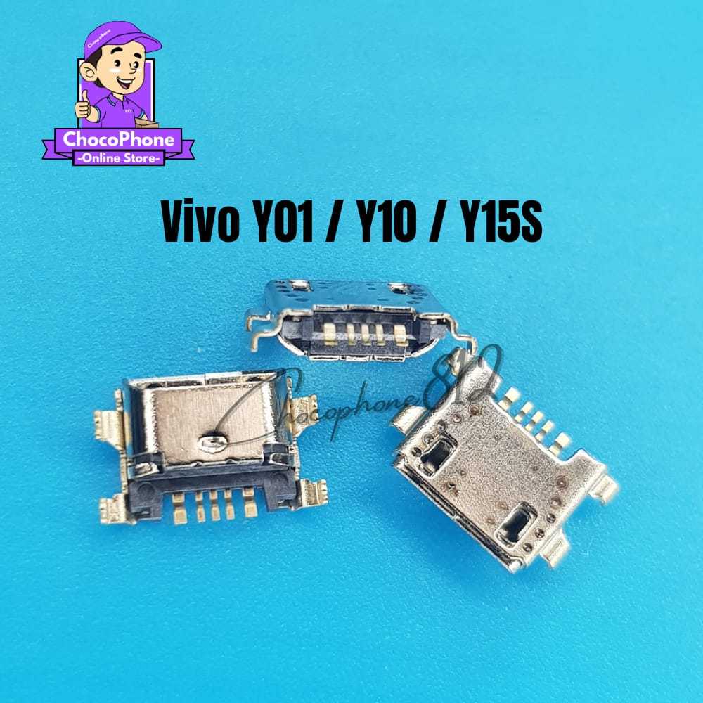 Jual KONEKTOR CAS VIV Y01 Y10 Y15S CONNECTOR CHARGING CHARGER PORT ...