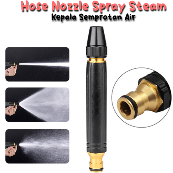 Jual GUNZ !! Kepala Semprotan Tembak Air UJUNG Kuningan + ABS Hose ...