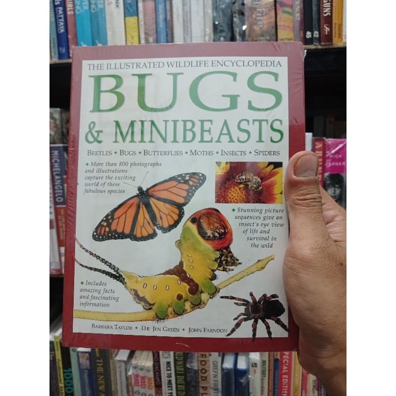 Jual Illustrated Wildlife Encyclopedia: Bugs & Minibeasts: Beetles, Bugs, Butterflies, Moths ...