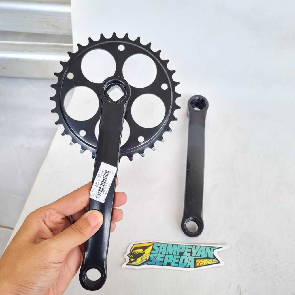 Jual Inter Crank Sepeda Single Speed 32T 165mm Piringan Mini CTB Fixie ...