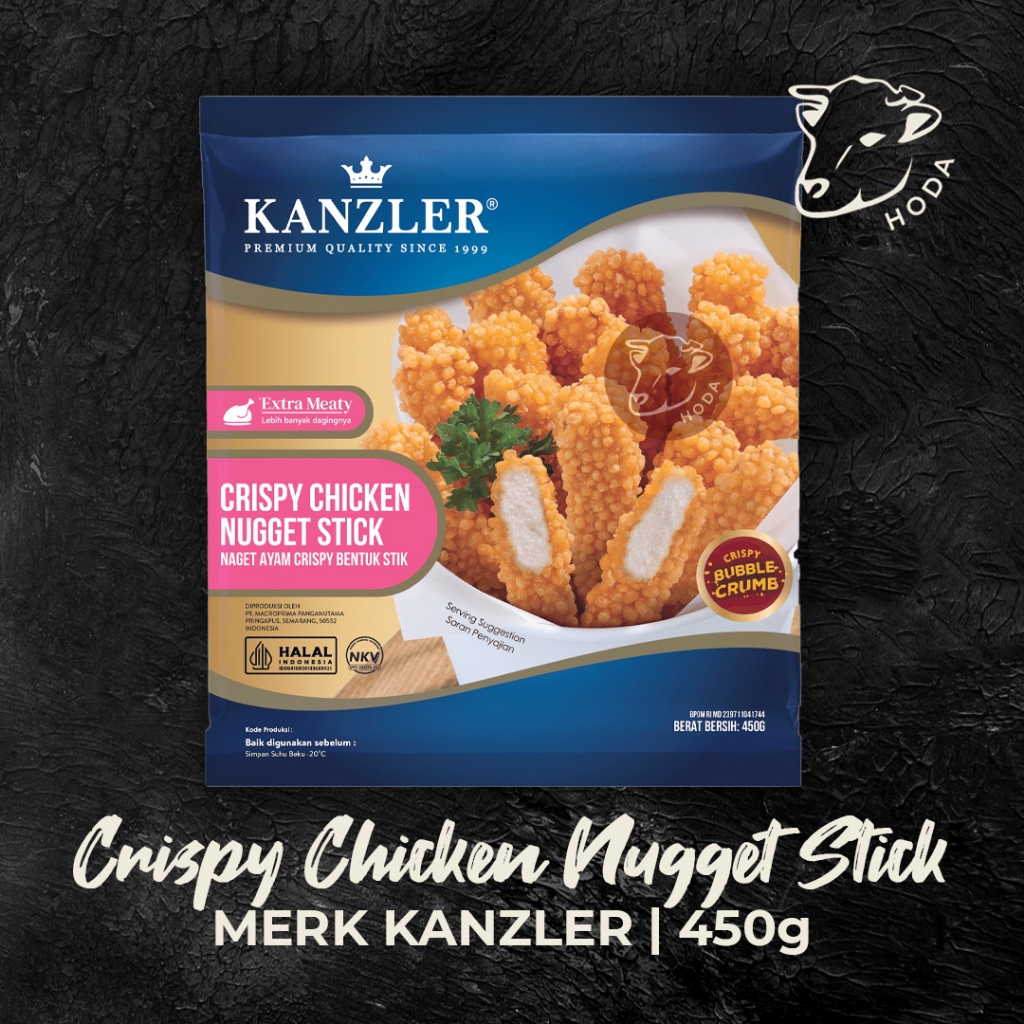 Jual Kanzler Crispy Chicken Nugget Stick 450gr | Shopee Indonesia