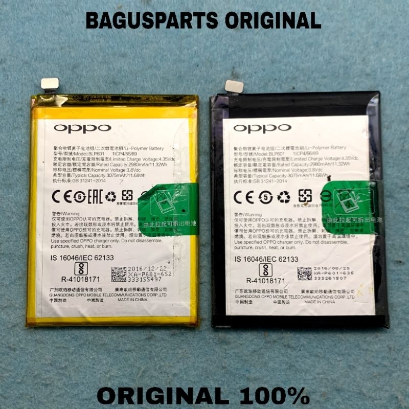 Jual BATERAI BATRE BATTERY BLP601 OPPO F1S / A59 ORIGINAL COPOTAN | Shopee Indonesia
