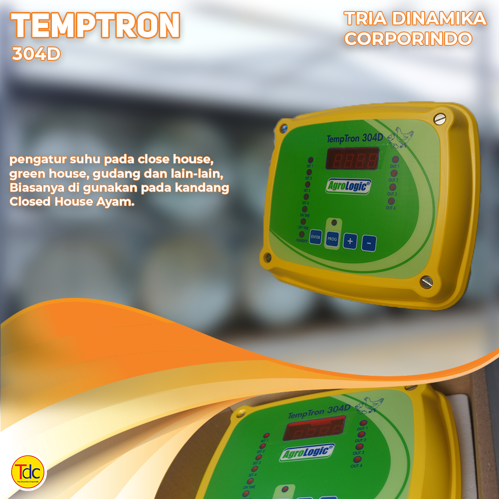 Jual Temtron 304D/Alat Pengontrol Suhu Kandang Closed House - Alat ...