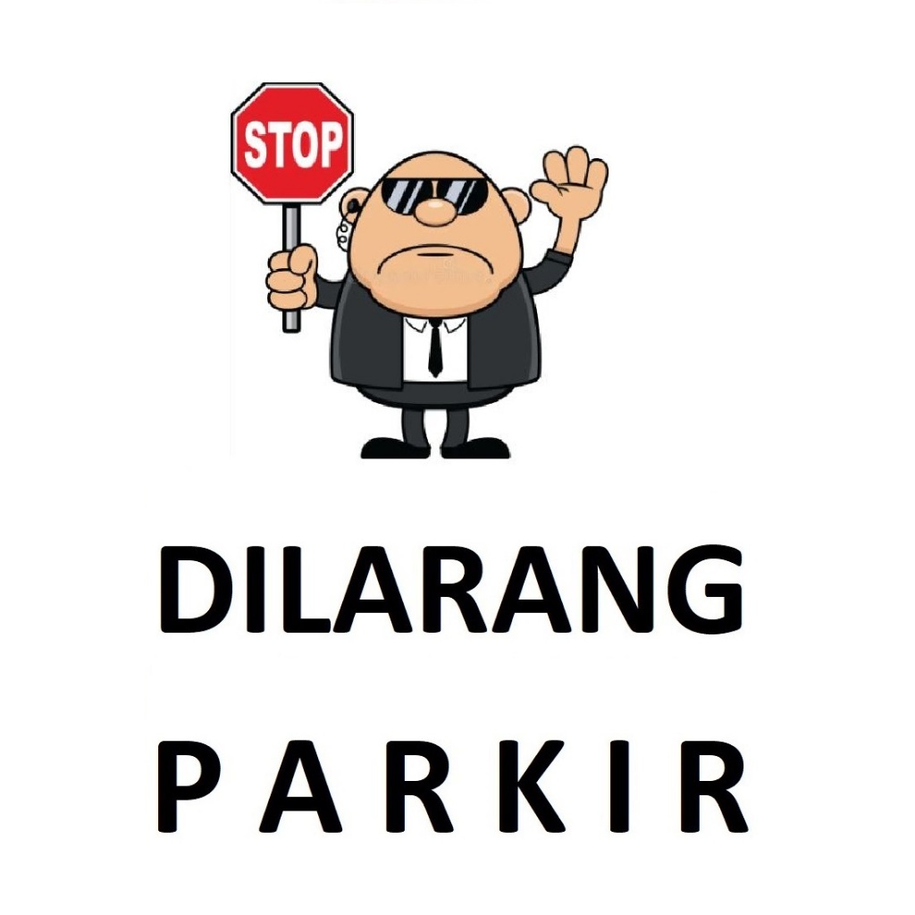Jual Plang warna rambu PINK merah muda stiker DROP OFF PICK UP ONLY ...
