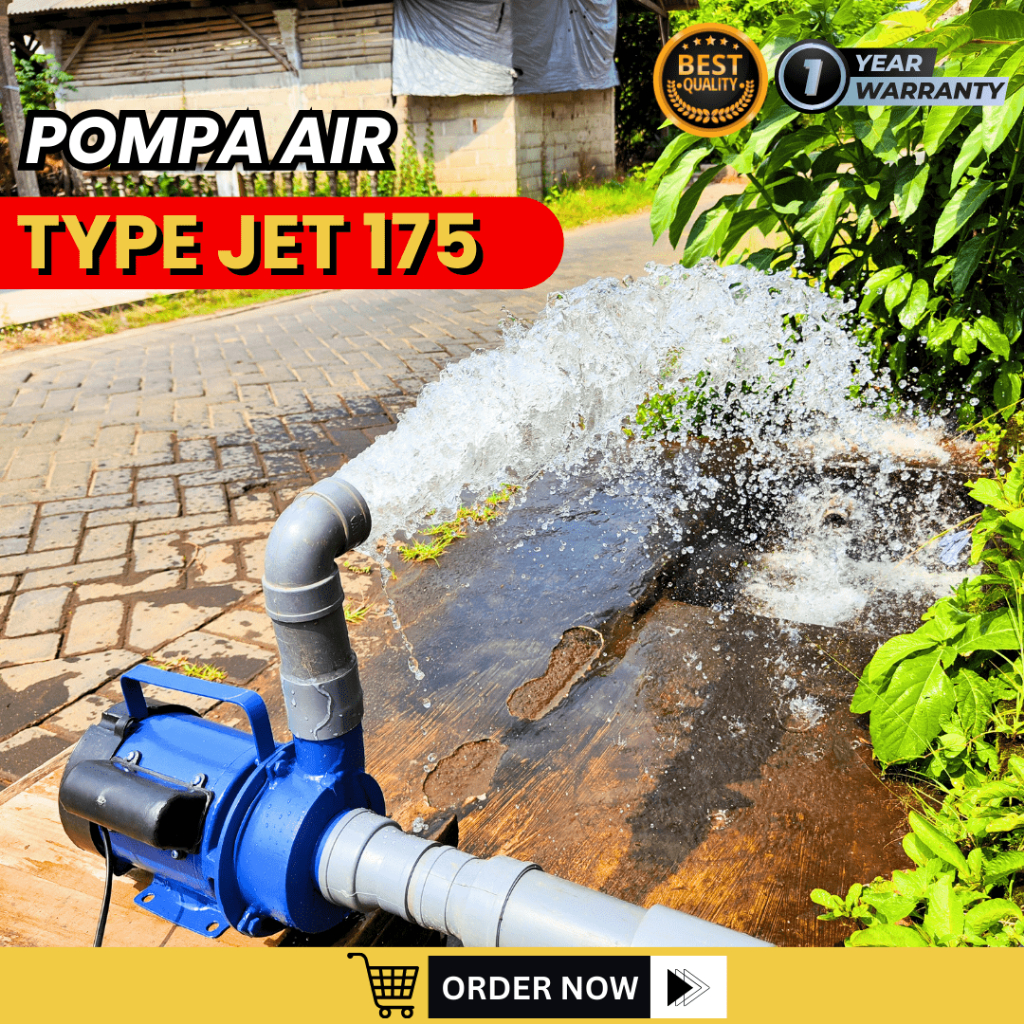 Jual Pompa air untuk irigasi sawah jet 175 kapasitas besar HEMAT ...