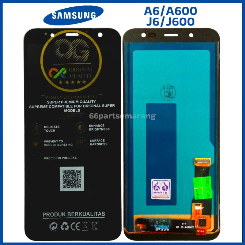 Jual Lcd Touchscreen Samsung A6 A600 / J6 J600 2018 FULLSET | Shopee Indonesia