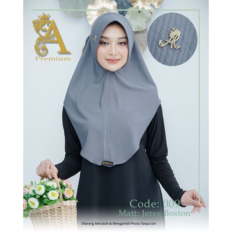 Jual Jilbab Instan Simple 009 NEW Ori Alya Hijab | Shopee Indonesia