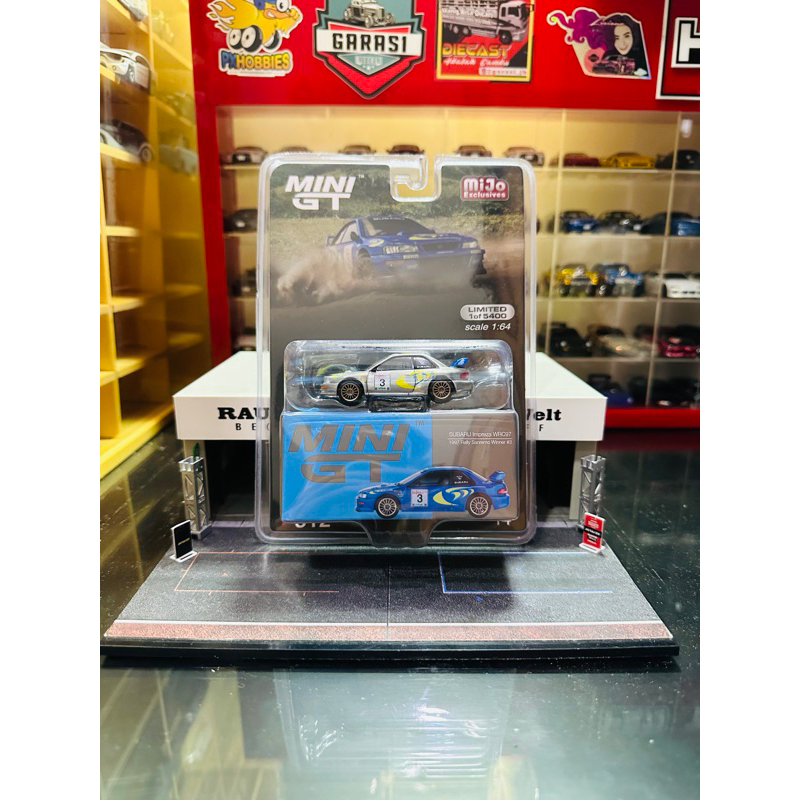Jual Mini GT CHASE No 512 Subaru Impreza WRC97 #3 1997 Rally Sanremo ...