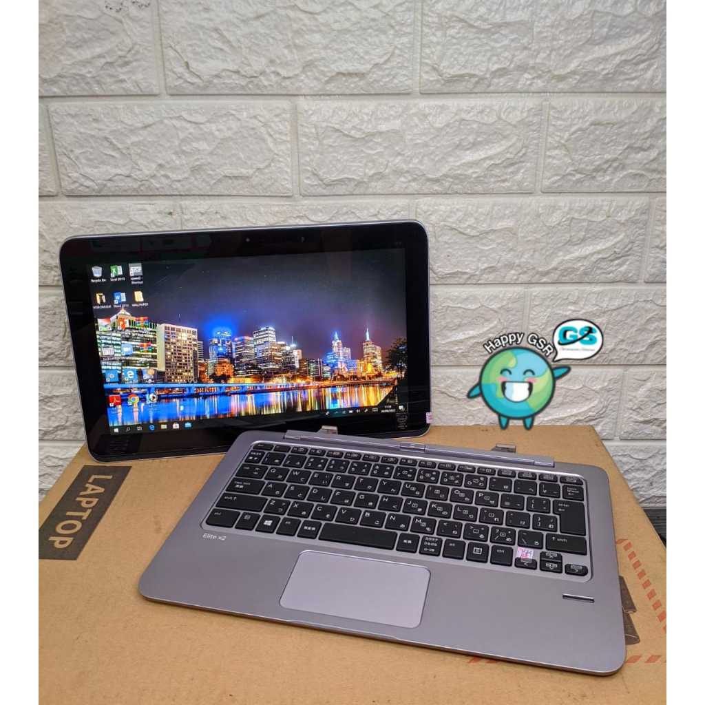 Jual [H09] LAPTOP HYBRID 2in1 Hybrid TOUCHSCREEN HP Elite 1011 M-5y71 8GB SSD Win10 | Shopee ...