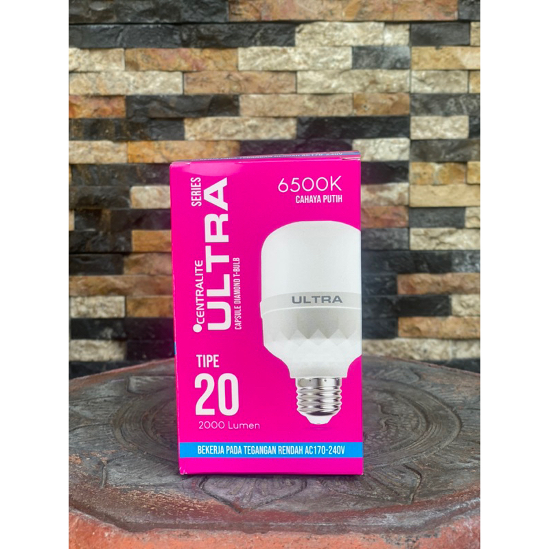 Jual CENTRALITE LAMPU LED BULB CAPSULE ULTRA 20W PUTIH | Shopee Indonesia