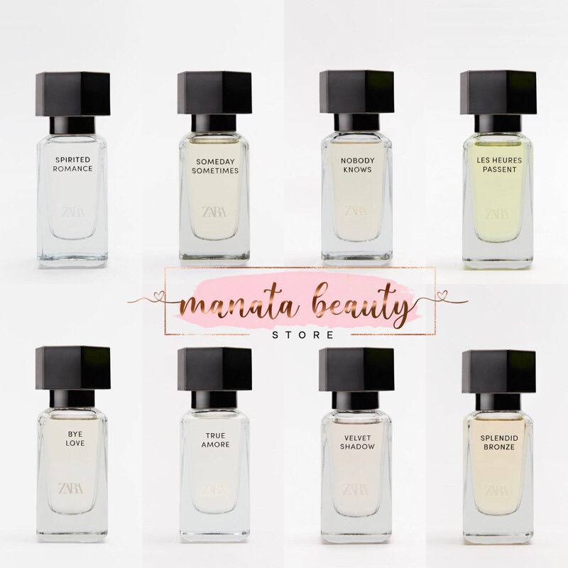 Jual ZARA PARFUM VELVET SHADOW SPLENDID BRONZE TRUE AMORE SOMEDAY ...