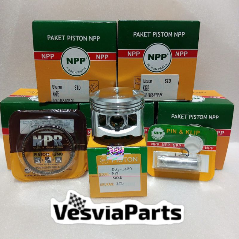 Jual PISTON KIT SEHER SET KAZE NPP | Shopee Indonesia