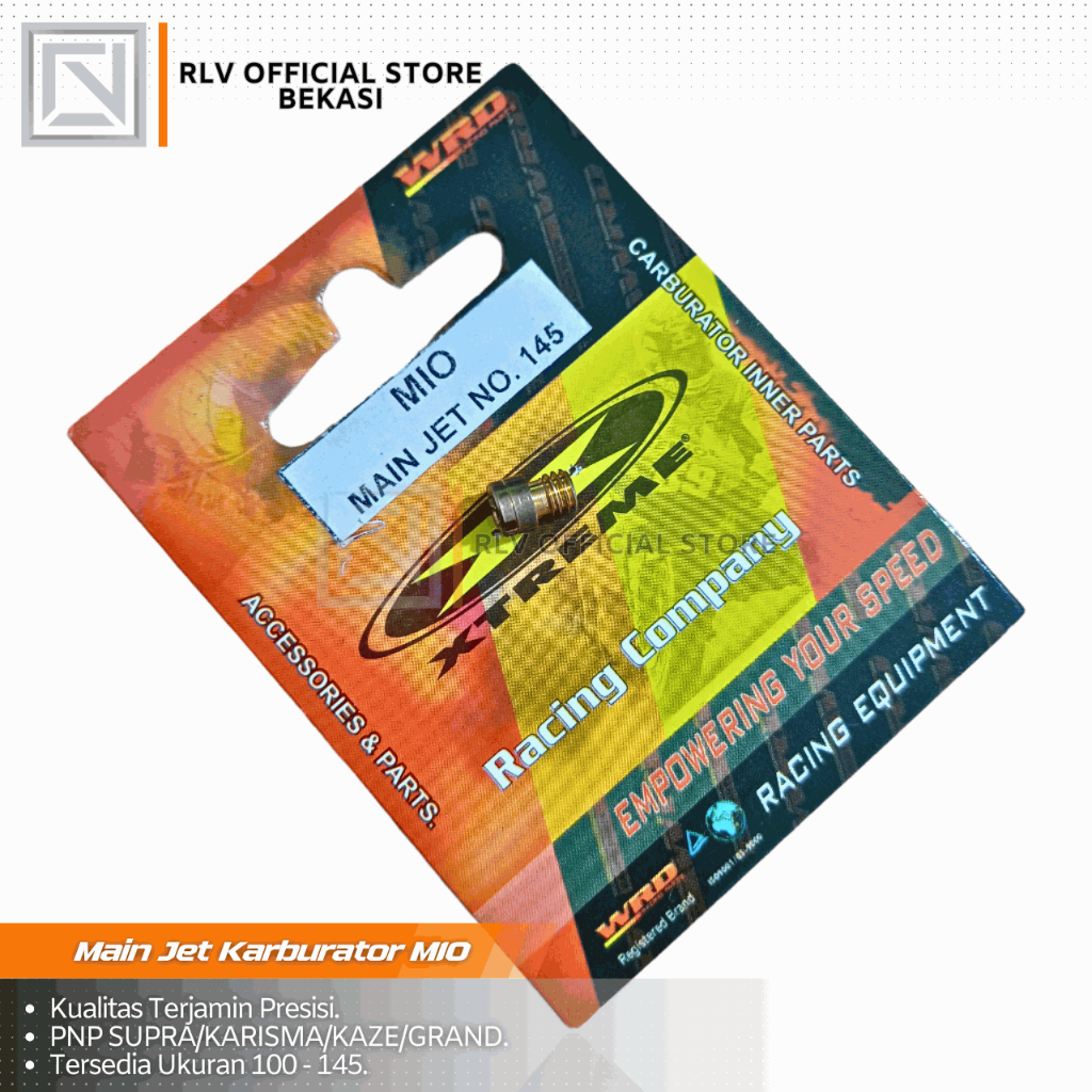 Jual Spuyer Karbu Extreme Main Jet Mio Supra Karisma Kaze Grand Athete ...