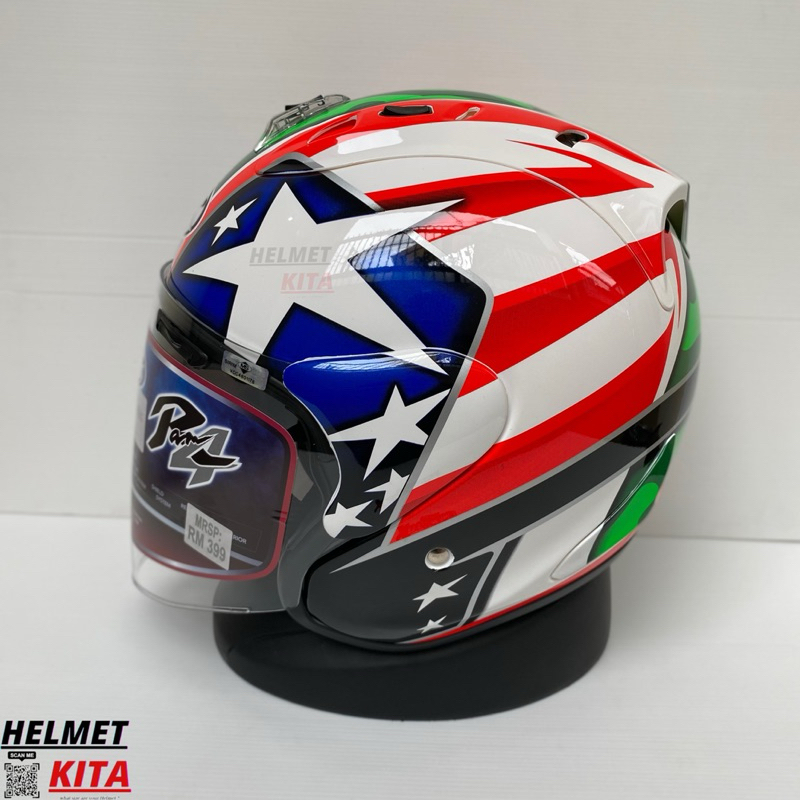 Jual HELM TSR RAM 4 HAYDEN FLAG | Shopee Indonesia