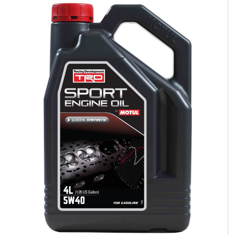 Jual OLI MOBIL TRD SPORT ENGINE OIL 5W-40 GASOLINE 4L - ORIGINAL ...